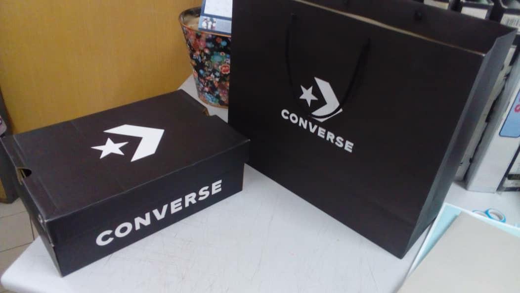 HITAM Black Converse Shoe Box Shopee Philippines | atelier-yuwa.ciao.jp