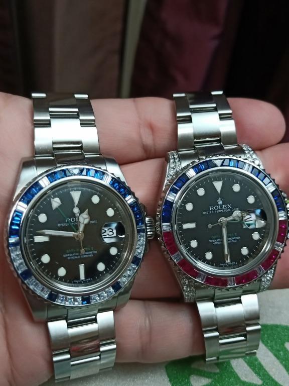 CUSTOM BEZEL, Luxury, Watches on Carousell