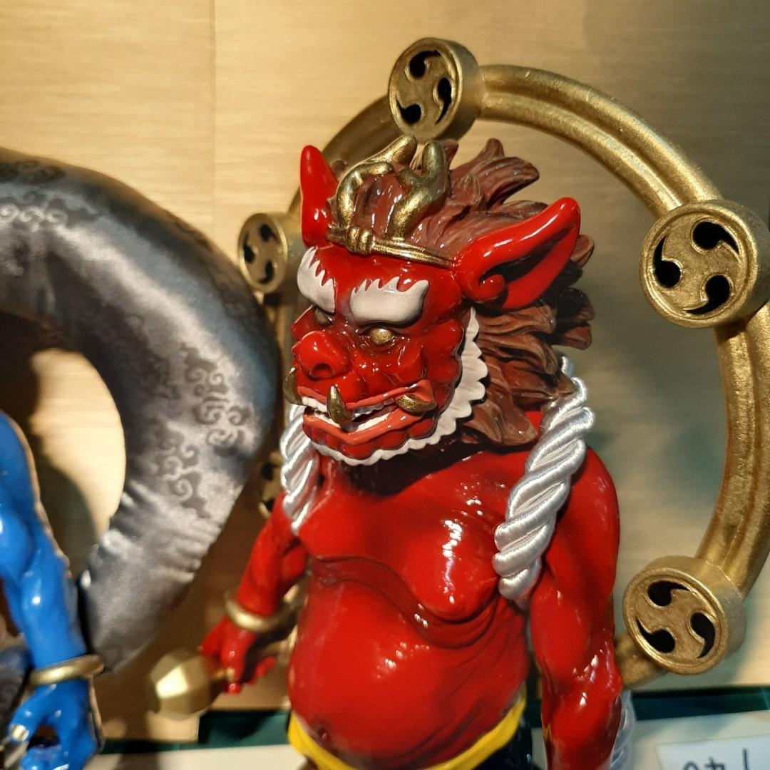 Designers toy Fujin & Raijin on 40 set worldwide Hyper RARE, Hobbies ...