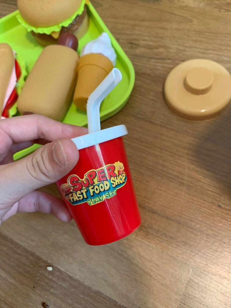 Fast food toy restaurant play, Hobbies & Toys, Toys & Games on Carousell