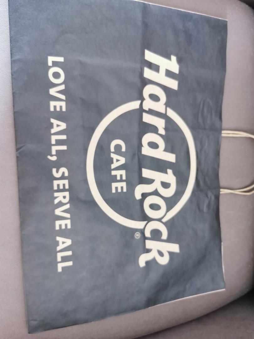 Hard Rock Cafe Paper Bag, Luxury, Bags & Wallets on Carousell