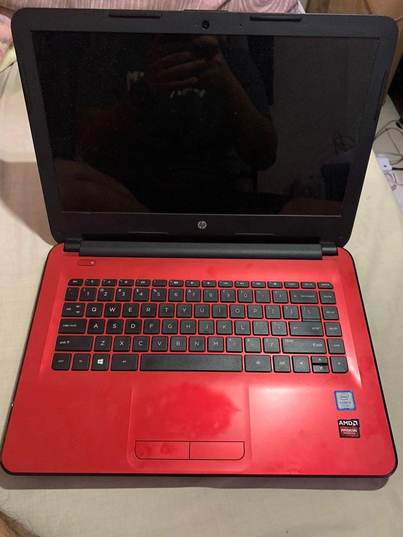 HP LAPTOP RED i5 7TH GEN, Computers & Tech, Laptops & Notebooks on ...