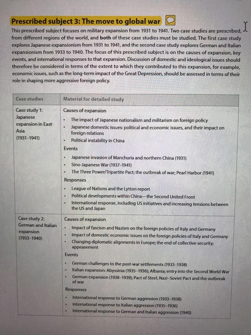 [SOFT COPY] IB SL/HL History (Europe) Notes - Paper 1, 2 & 3, Hobbies ...
