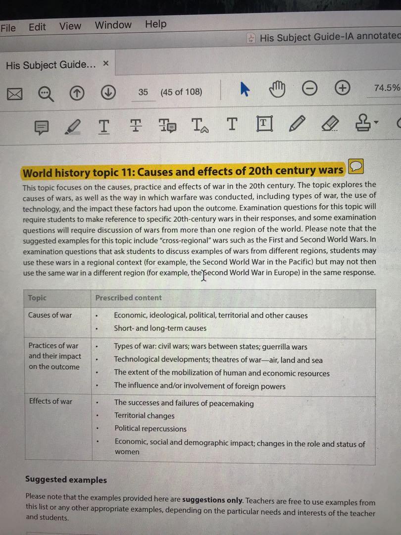 [SOFT COPY] IB SL/HL History (Europe) Notes - Paper 1, 2 & 3, Hobbies ...