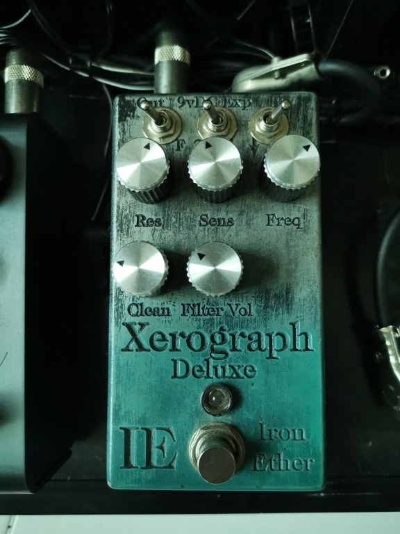 Iron Ether Xerograph Deluxe Filter pedal, Hobbies & Toys, Music & Media ...
