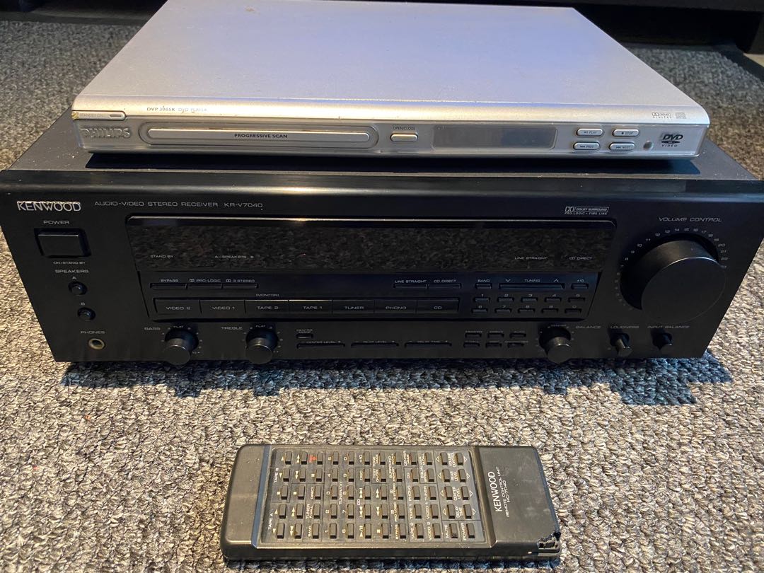 Kenwood AV Receiver, Audio, Soundbars, Speakers & Amplifiers on Carousell