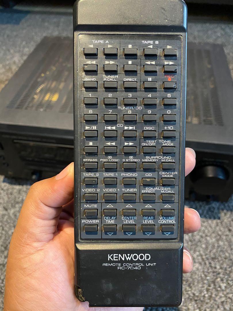 Kenwood AV Receiver, Audio, Soundbars, Speakers & Amplifiers on Carousell