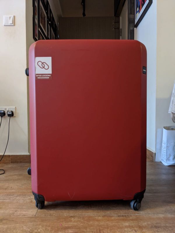 Large Luggage - Lojel Rando - Hard shell, one hand interlocking ...