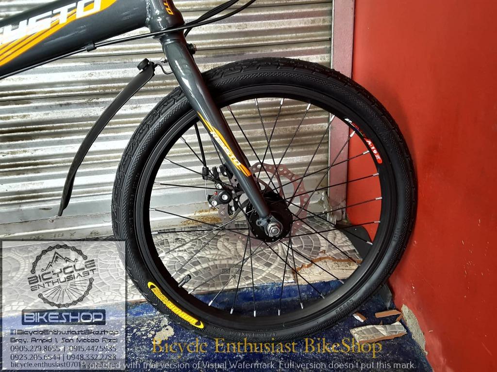 Latest Keysto Ares 20" Folding Bike *STEEL FRAME/ BAKAL FRAME* Powered ...