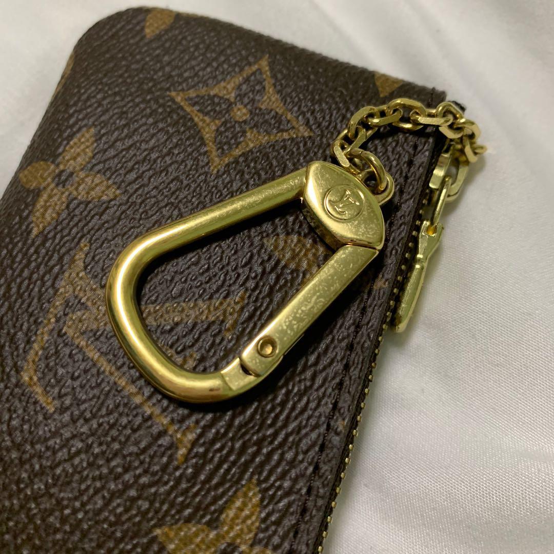 Louis Vuitton Key Cles Pouch in Monogram, Luxury, Bags & Wallets on ...