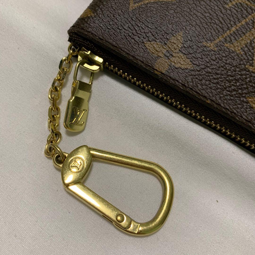 Louis Vuitton Key Cles Pouch in Monogram, Luxury, Bags & Wallets on ...