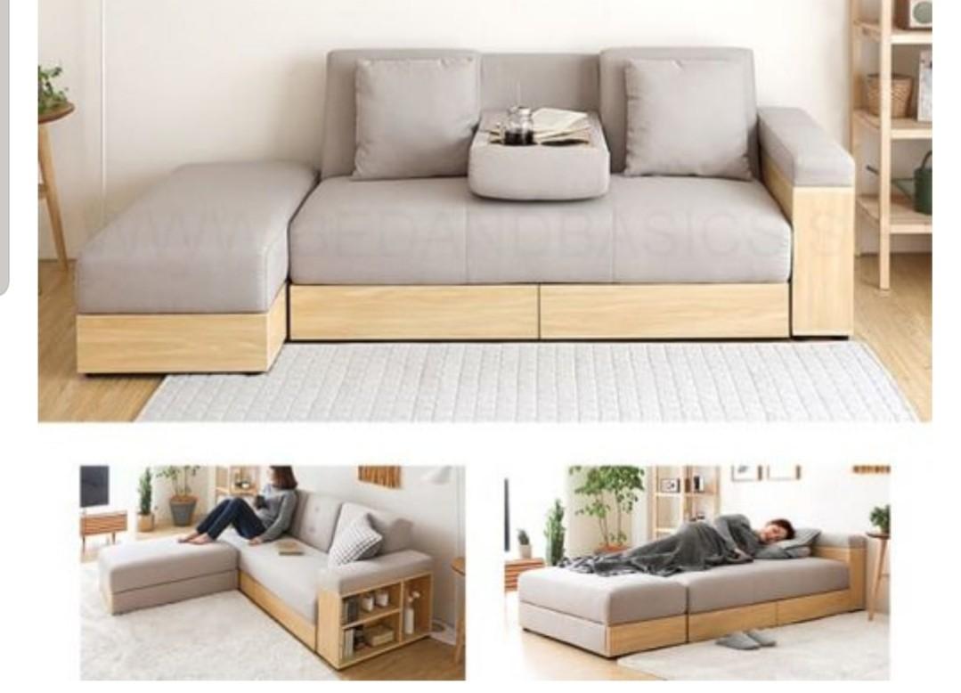 Massimo Multifunction sofa bed with storage, Furniture & Home Living ...
