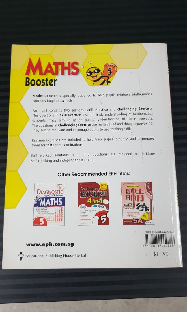 Maths Booster - Primary 5, Hobbies & Toys, Books & Magazines ...