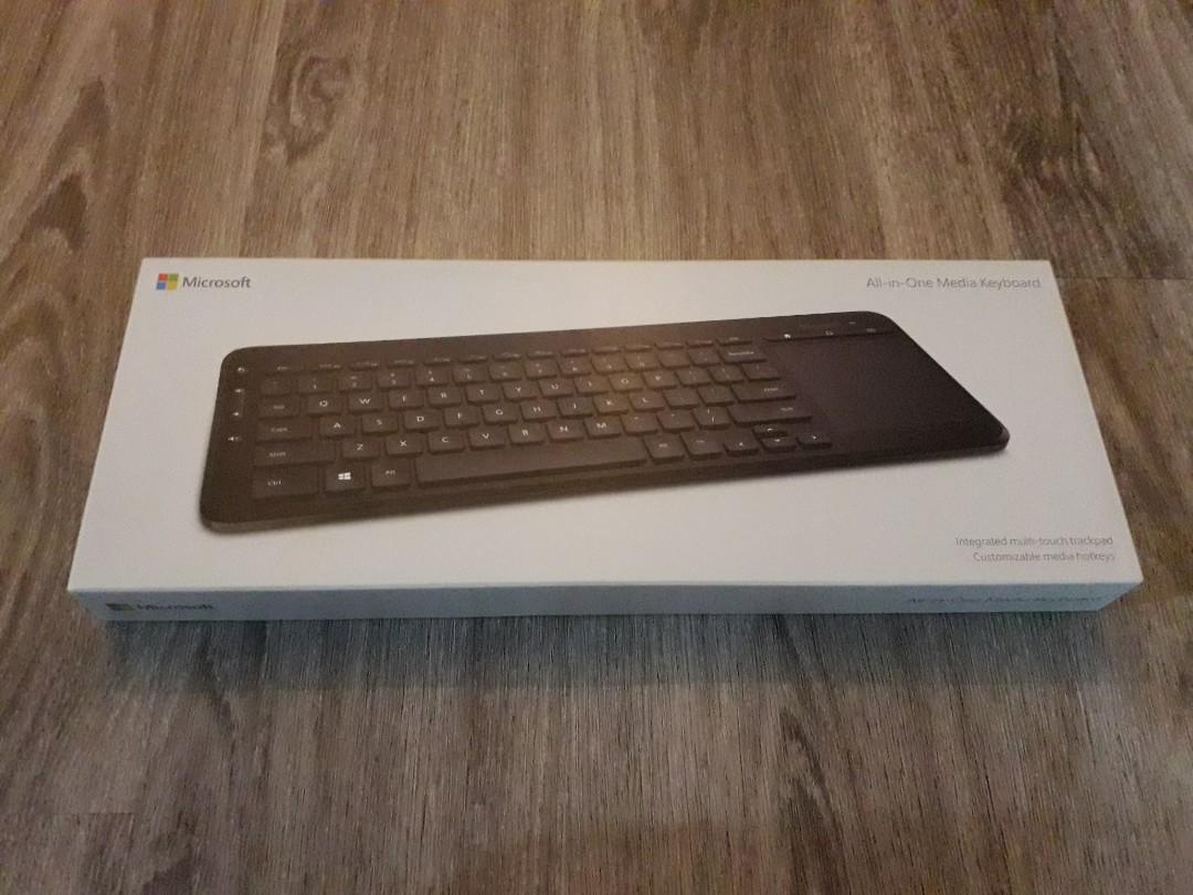 Microsoft Wireless Keyboard All-in-One Media Keyboard, Computers & Tech ...