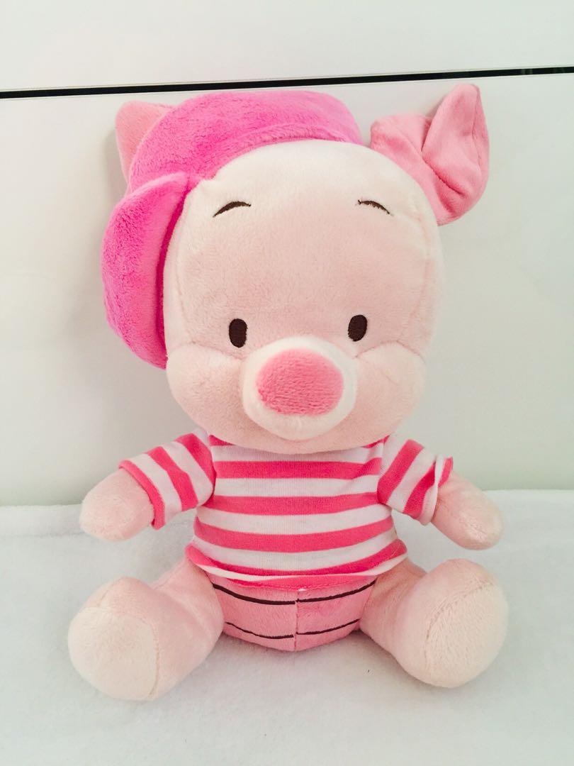Piglet Stuffed Toy, Hobbies & Toys, Toys & Games on Carousell