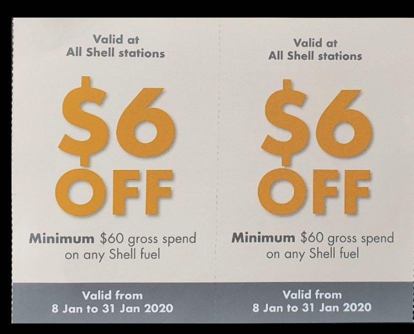 Shell Petrol Voucher for Jan 2020, Tickets & Vouchers, Vouchers on ...