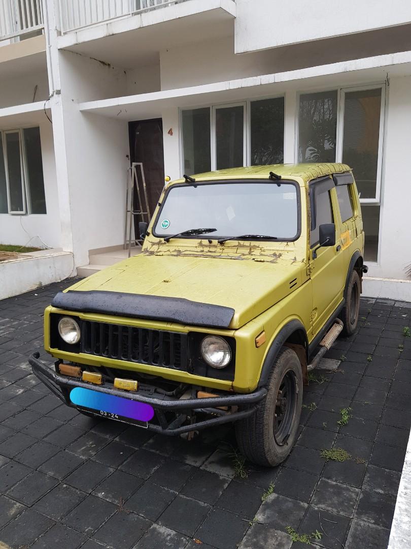 Suzuki jimny 4x4 tahun 84, Mobil & Motor, Mobil untuk Dijual di Carousell