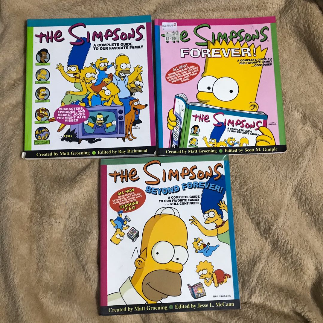 The Simpsons Guide to Forever, Hobbies & Toys, Books & Magazines ...