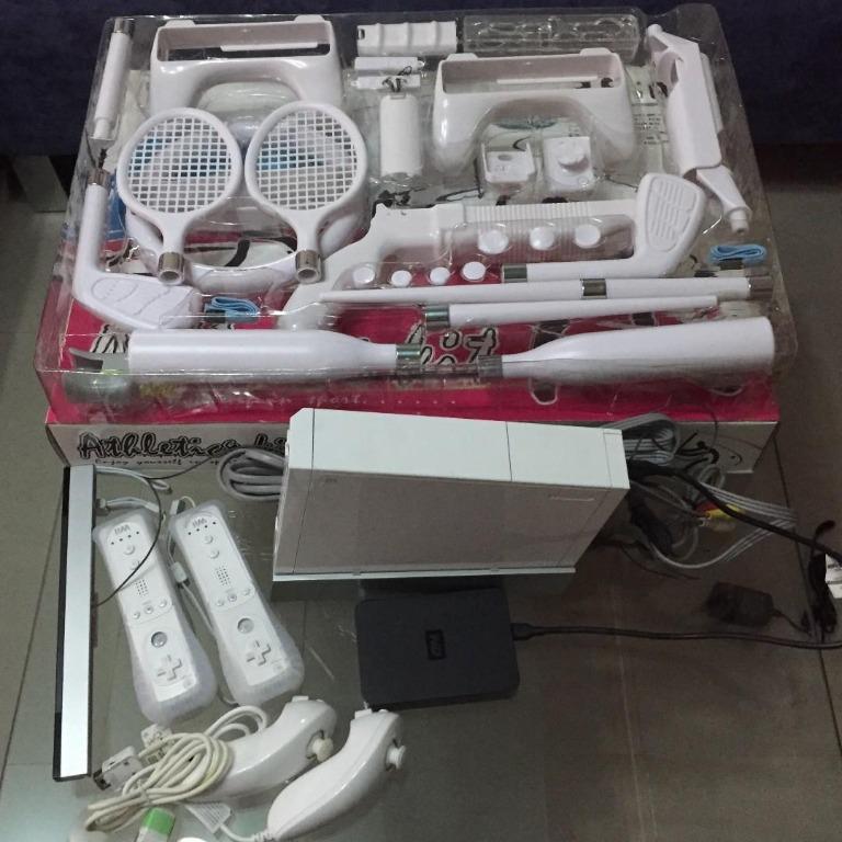 Wii Console with 203 games (Modded), Video Gaming, Video Game Consoles ...