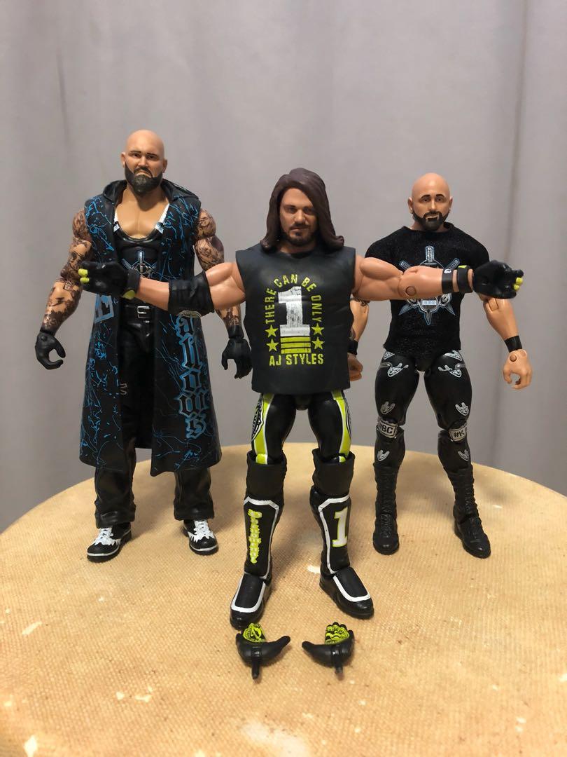 WWE elite The OC original club AJ Styles Karl Anderson Luke Gallows ...