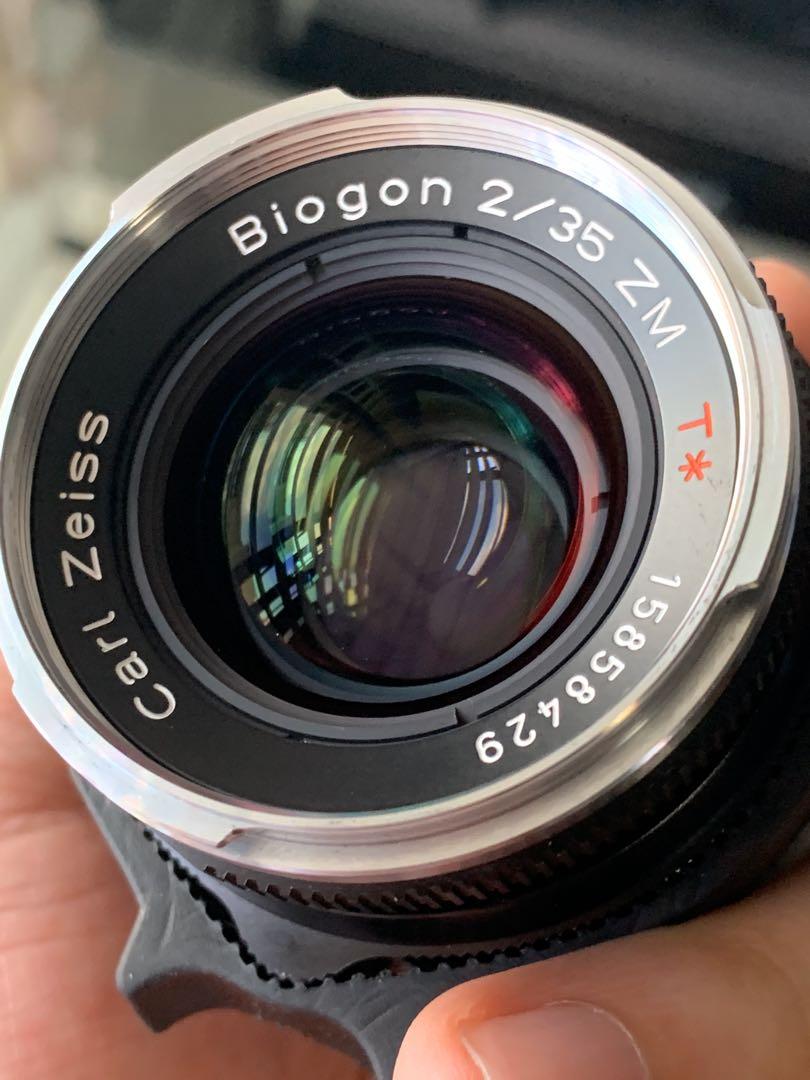 Zeiss biogon 35mm f2 ZM, Photography, Lens & Kits on Carousell