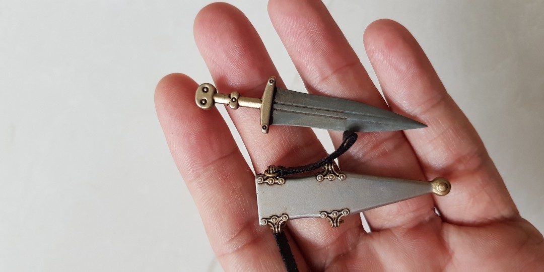 1/6 scale ACI warrior total Rome Roman Legionary Pugio dagger, Hobbies ...