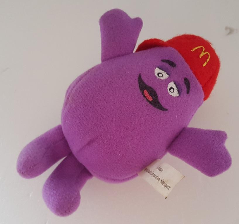 5 inches tall Grimace, Old McDonald’s 1984 Souvenir, Vintage Grimace ...