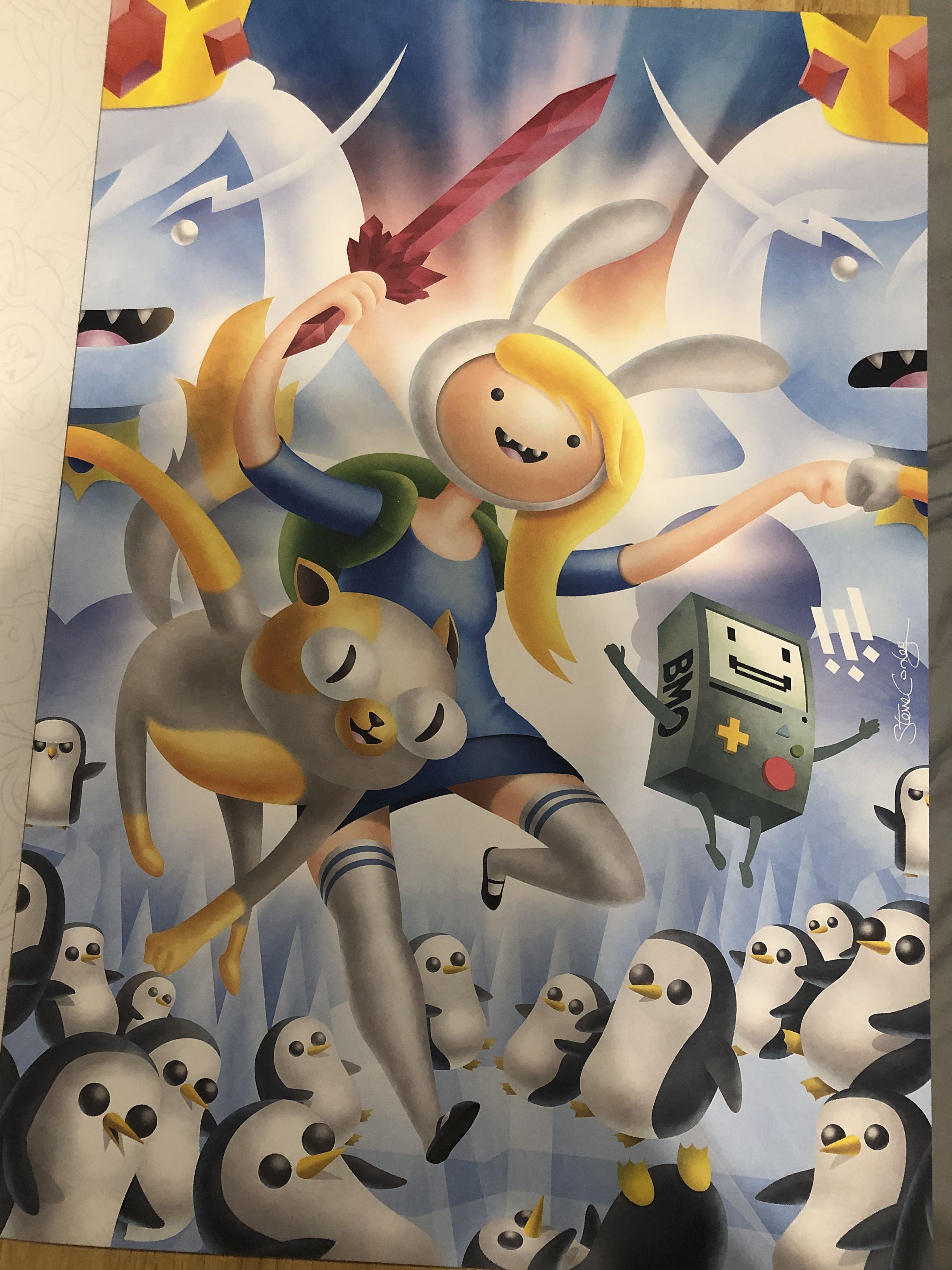Adventure Time - Poster No. 12 of 20, Hobbies & Toys, Stationary ...