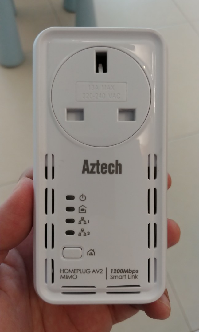 Aztech Homeplug AV2 MIMO Smartlink, Computers & Tech, Parts ...
