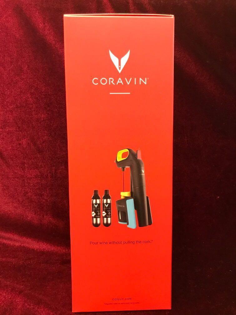 全新Coravin Model One 取酒器 限量版彩色 連兩個氬氣囊, 嘢食 & 嘢飲, 酒精飲料 - Carousell