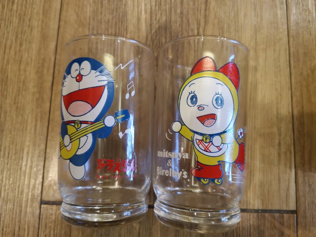 Doraemon Mitsuya Bireleys Bayarisu Japanese Cider cups vintage new in ...