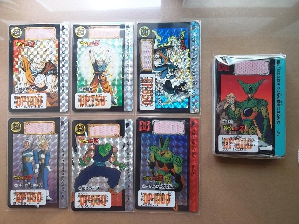 Dragon ball carddass part 12 full cards set, Hobbies & Toys ...