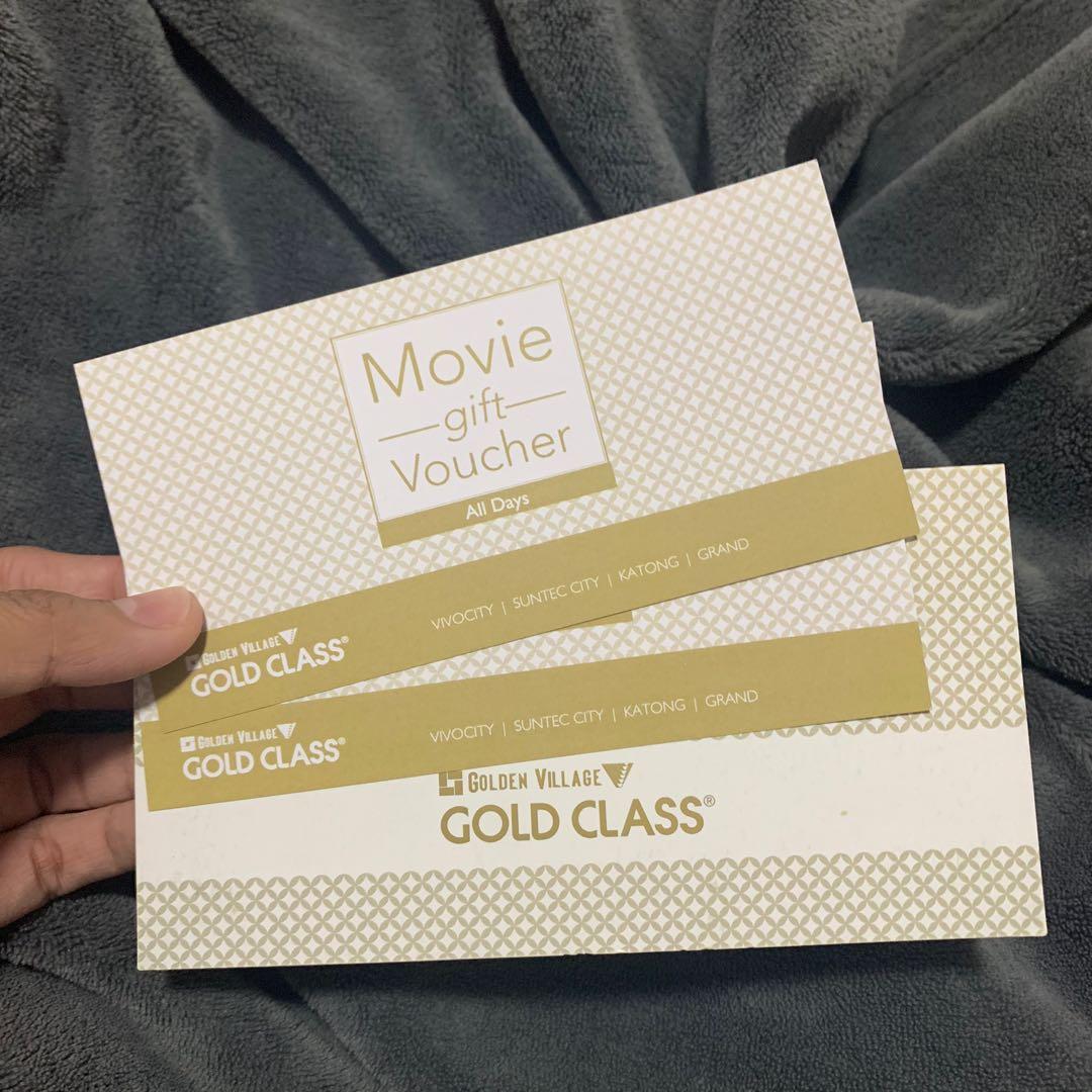 GV GOLD CLAS TICKET, Tickets & Vouchers, Vouchers on Carousell