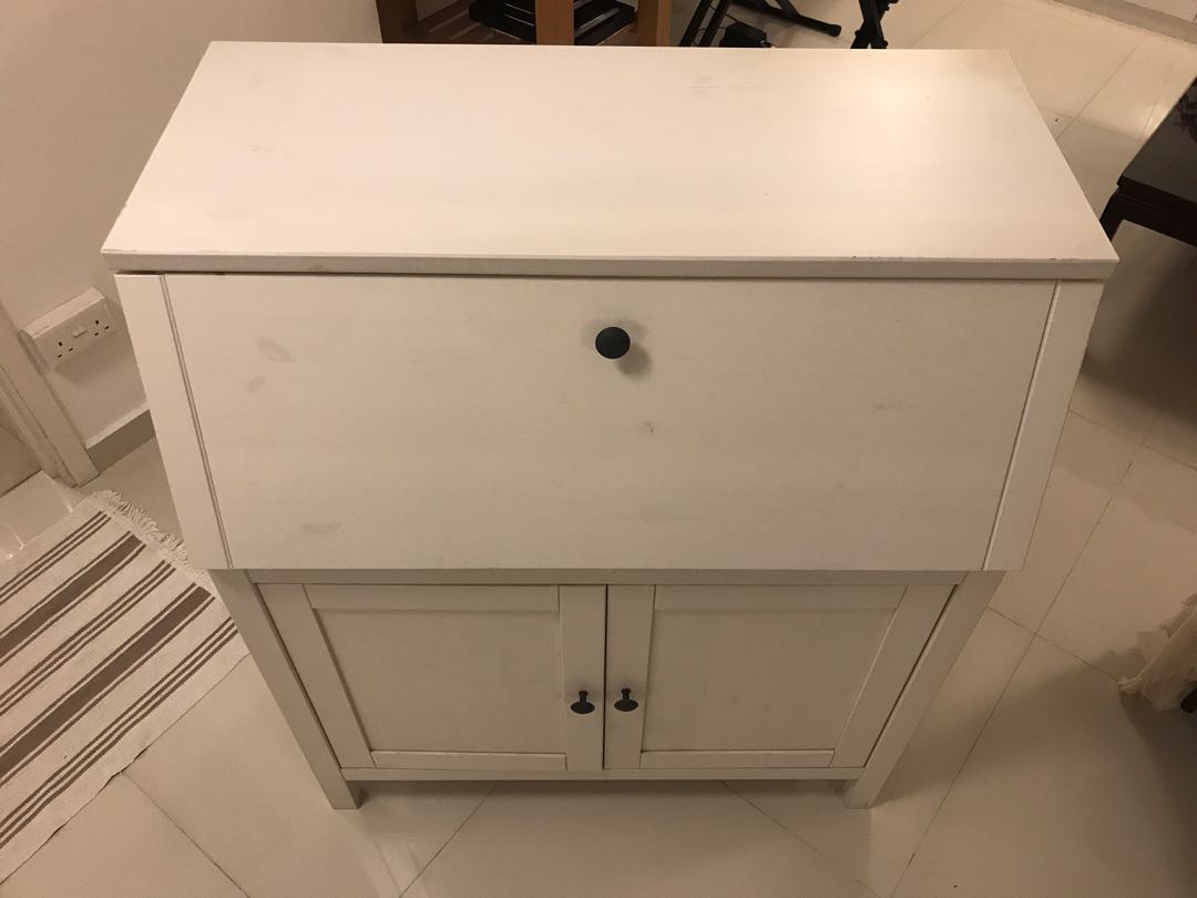 Hemnes Bureau, Furniture & Home Living, Furniture, Shelves, Cabinets ...