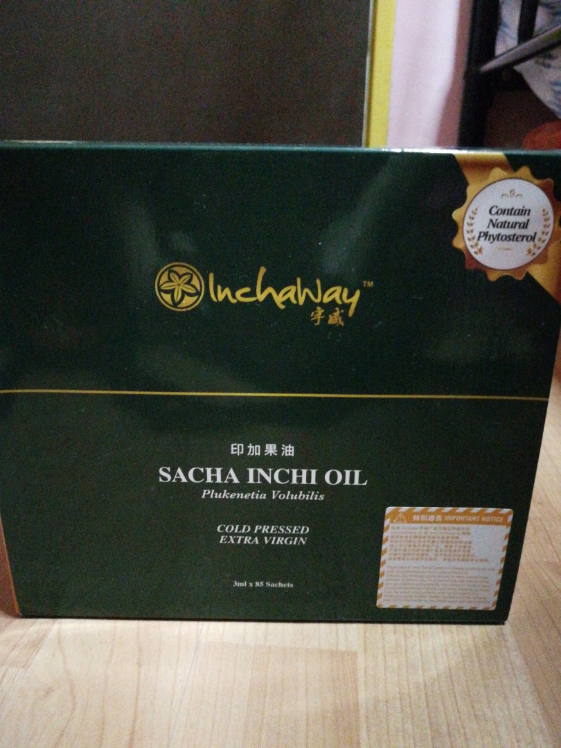 Inchaway Sacha Inchi Oil, Health & Nutrition, Health Supplements ...