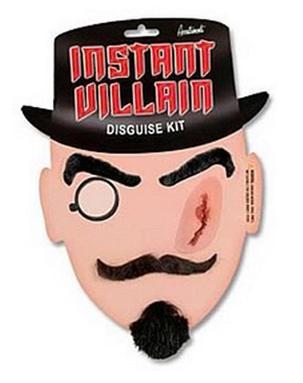 Instant Villian Disguise Kit, Hobbies & Toys, Stationery & Craft, Art ...