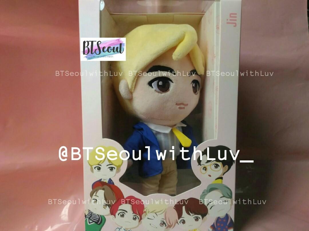 Jin House of BTS Plush Toy Doll from Korea, Hobbies & Toys, Memorabilia ...