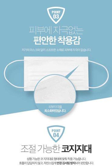 Korea Surgical Mask, Health & Nutrition, Face Masks & Face Shields on ...