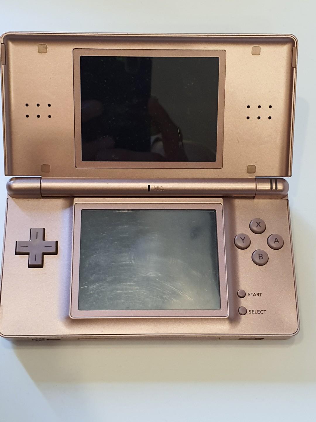 Limited edition Rose pink color Nintendo DS Lite, Video Gaming, Video ...