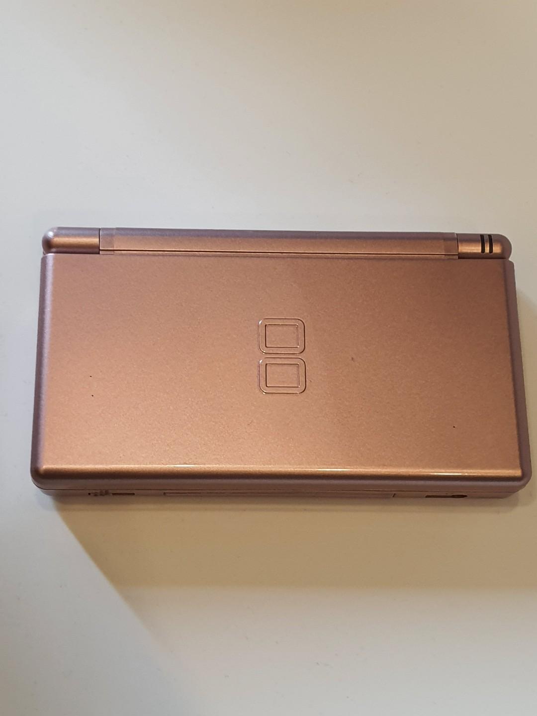 Limited edition Rose pink color Nintendo DS Lite, Video Gaming, Video ...