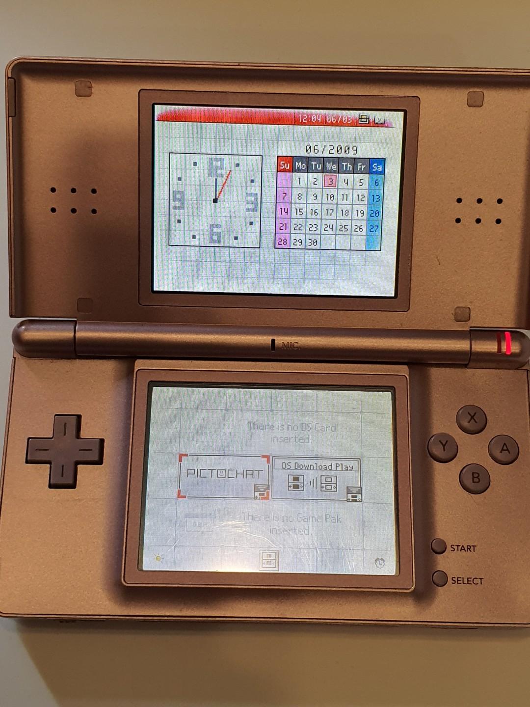 Limited edition Rose pink color Nintendo DS Lite, Video Gaming, Video ...