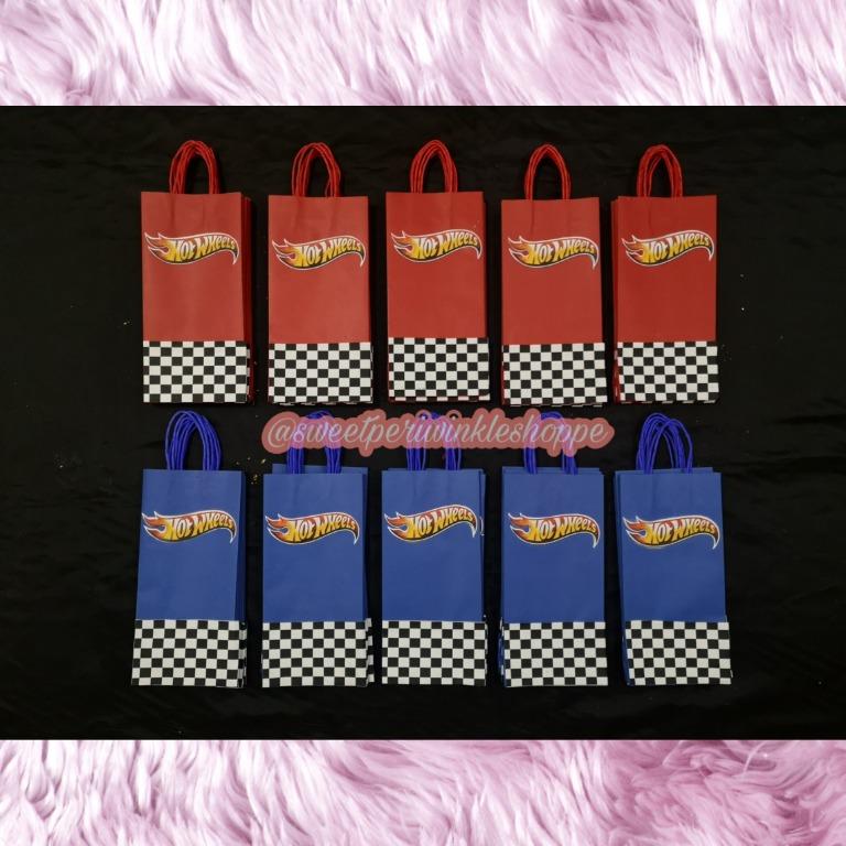 Made to Order Hot Wheels Loot Bags, Hobbies & Toys, Stationary & Craft ...