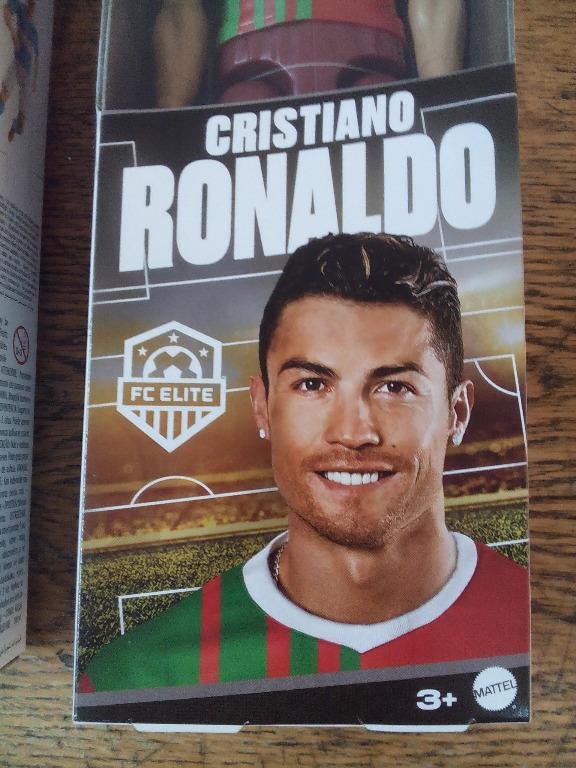 Mattel FC Elite Cristiano Ronaldo Soccer Action Figure, Hobbies & Toys ...