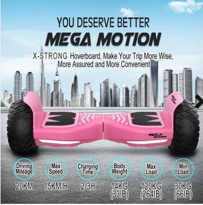 Mega Motion X-Strong HOVERBOARD El-ES03, Everything Else on Carousell