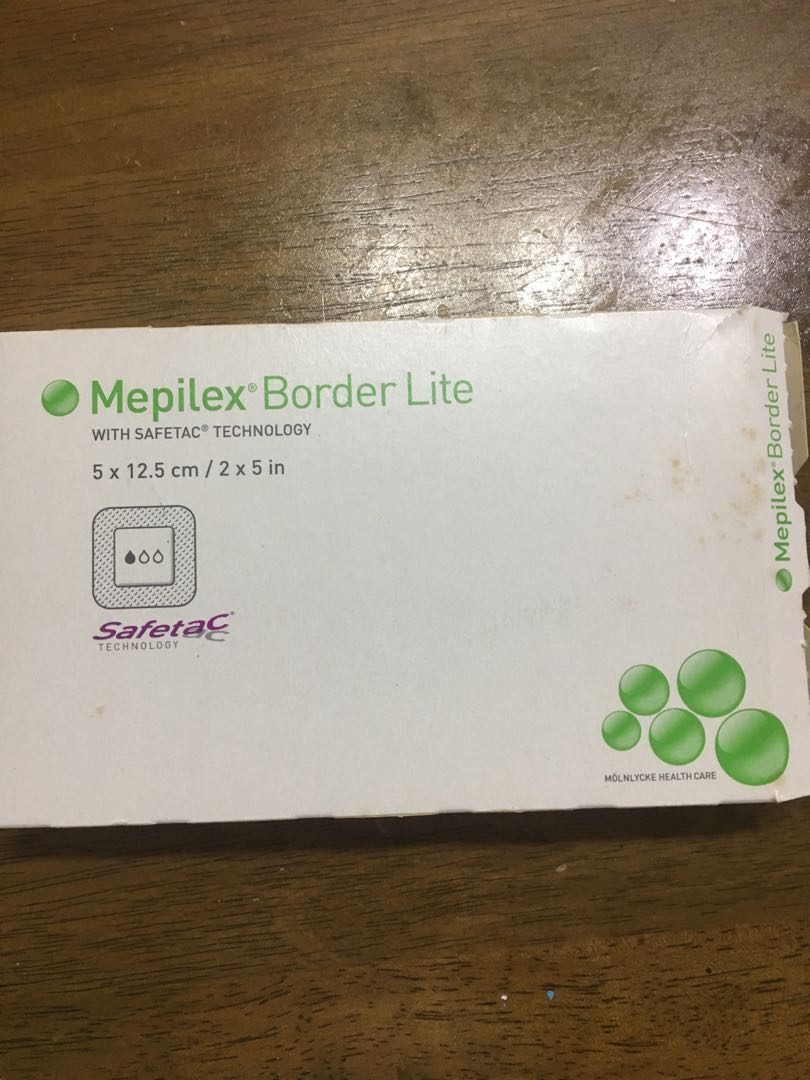 Mepilex Border Lite Foam Dressing 5 x 12.5 cm / 2 x 5 in , Everything ...