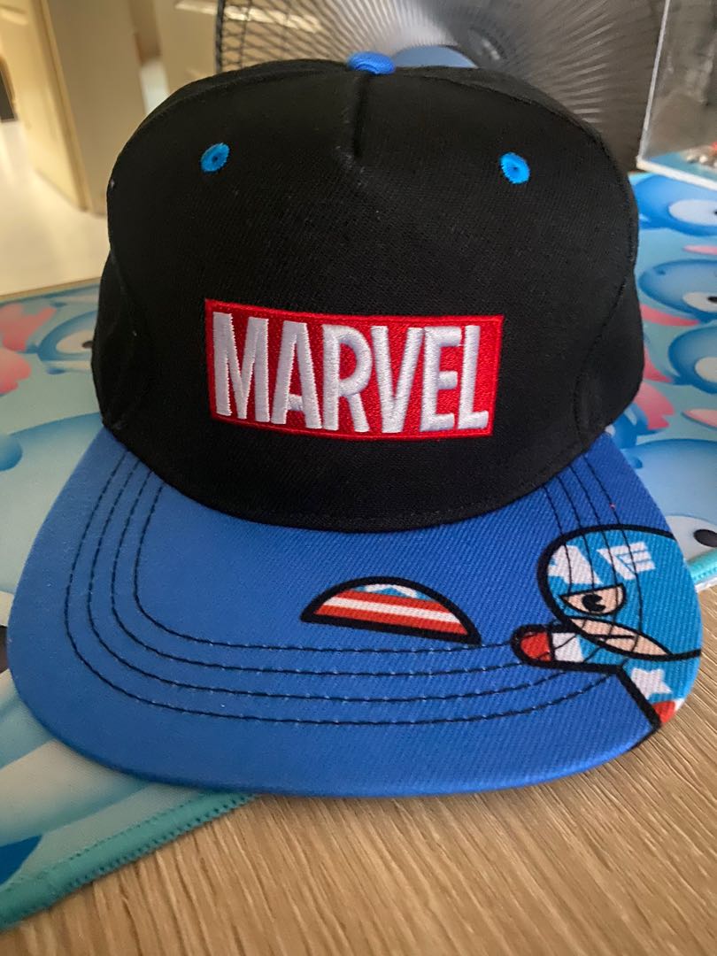 Miniso Marvel Capt America Cap, Men's Fashion, Watches & Accessories ...