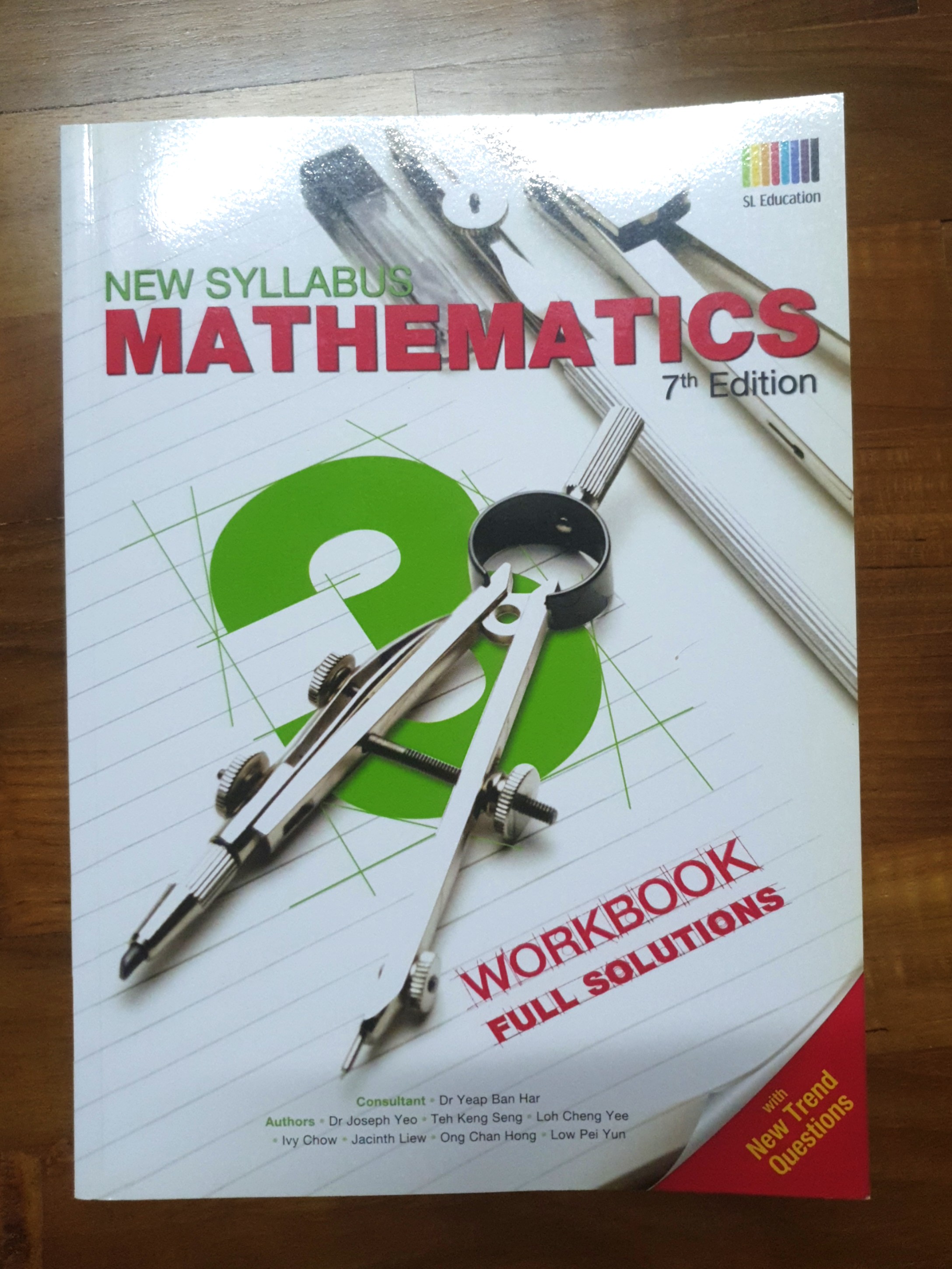New Syllabus Mathematics 7th Edition Secondary 3 Workbook Full