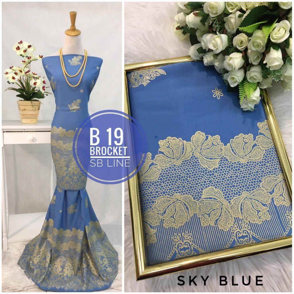 (Part 1) Kain Pasang Songket Brocket, Hobbies & Toys, Stationery ...