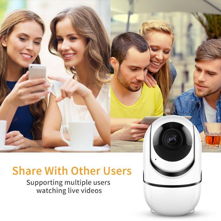 PTZ App Support 1080p Wireless Security Camera Mini CCTV Wifi IP Camera ...