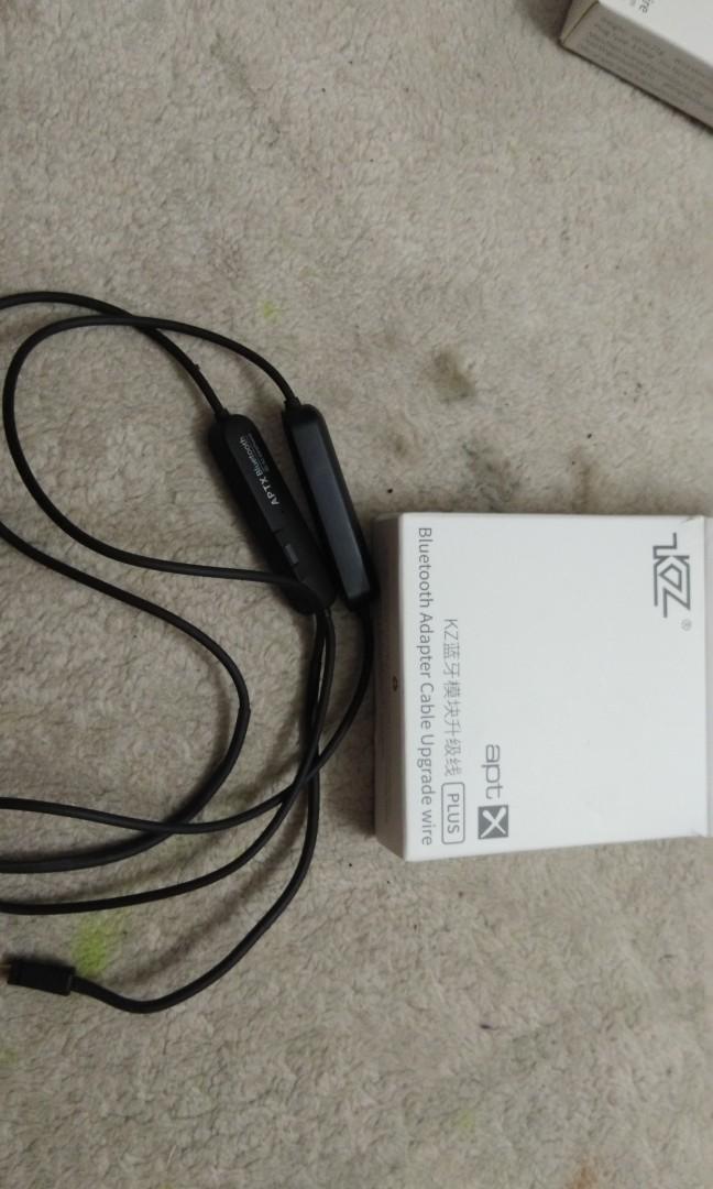 QKZ Earphone with Bluetooth cable, Audio, Earphones on Carousell